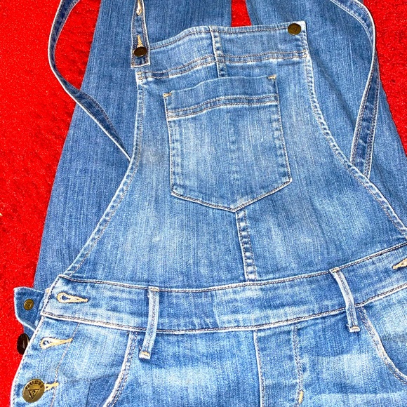Guess | Pants & Jumpsuits | Denim Overalls | Poshmark